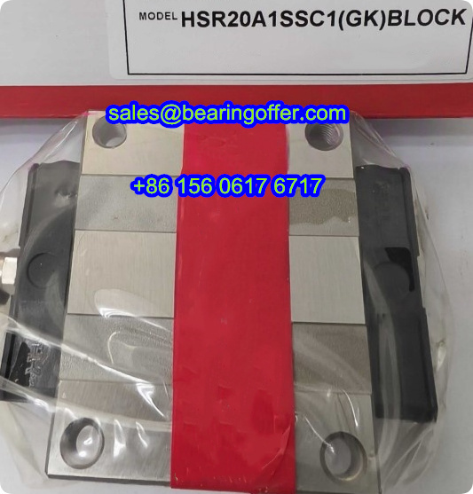 HSR20A1SSC1(GK) Linear Carriage 30x63x74 Guide Block - Stock for Sale