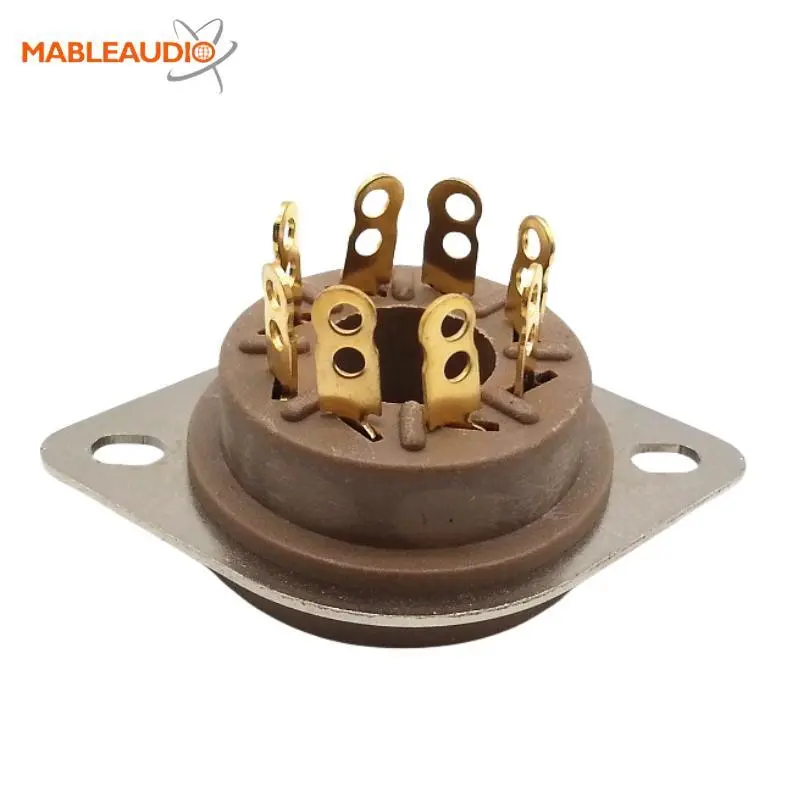 GZS8-F2-G 10ps 8pins tube socket gold