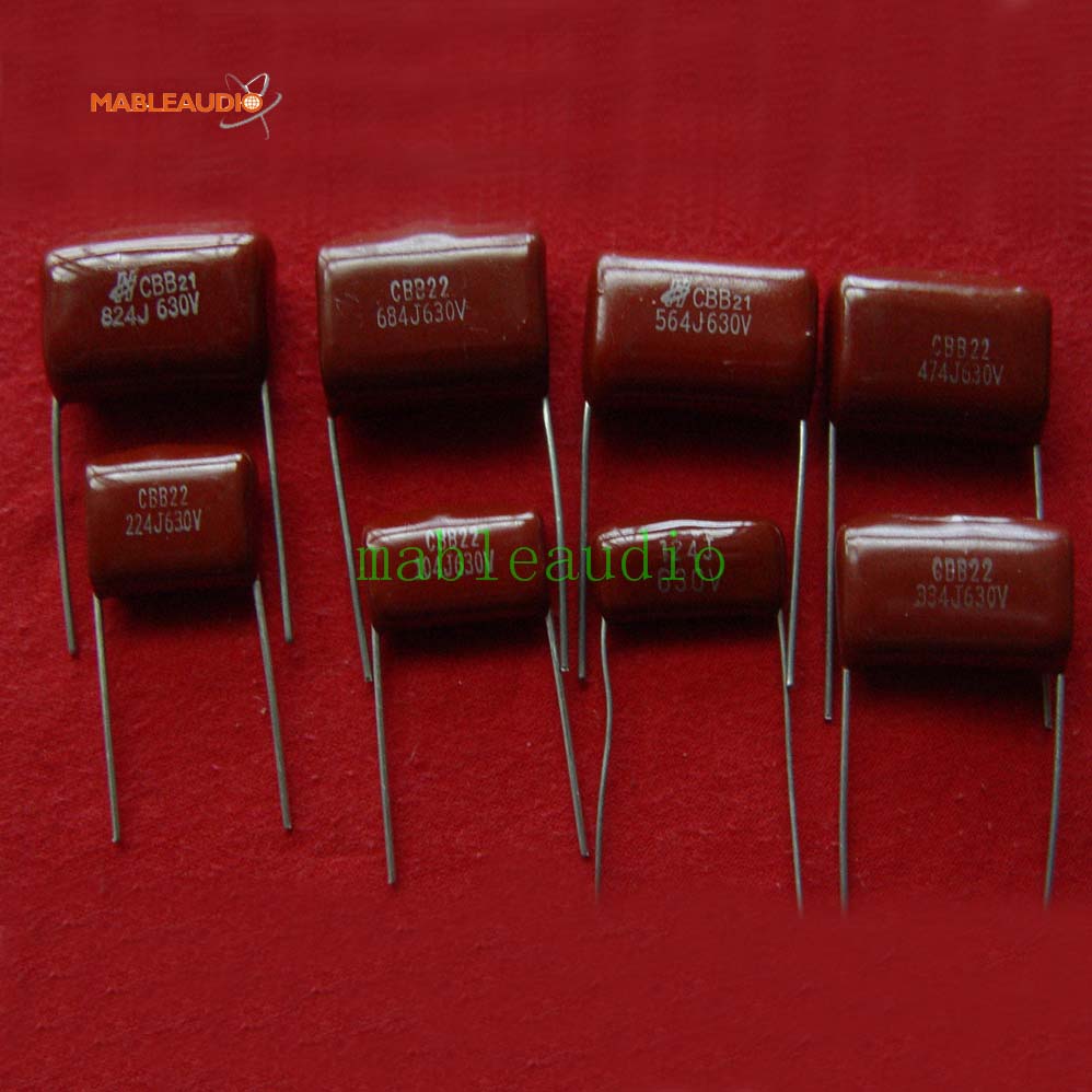 MACR0008 50pcs 630V 824 Metallized Polypropylene Film capacitor
