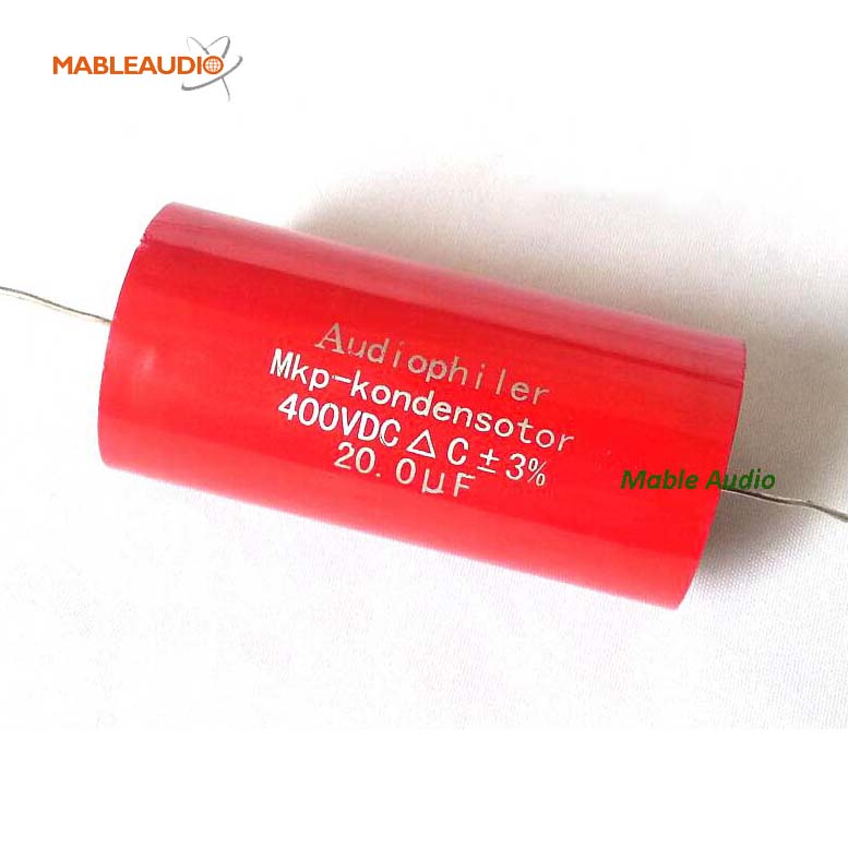 MACM0009 MKP Cap 400V 20uF DC metalized polypropylene film axial capacitor