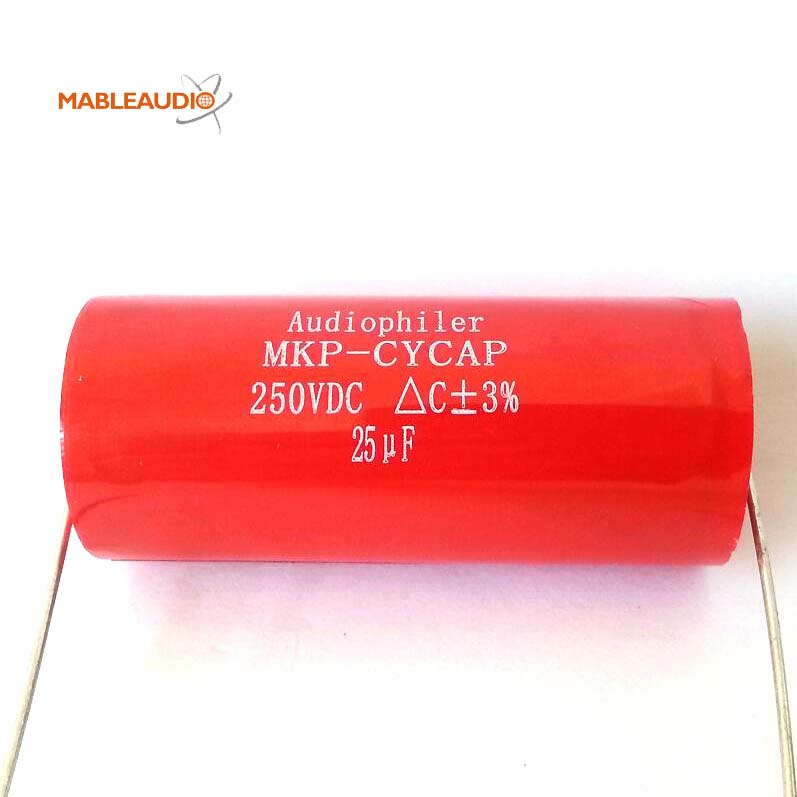 MACM0023 MKP CAP 250V 25UF DC metalized polypropylene film axial capacitor