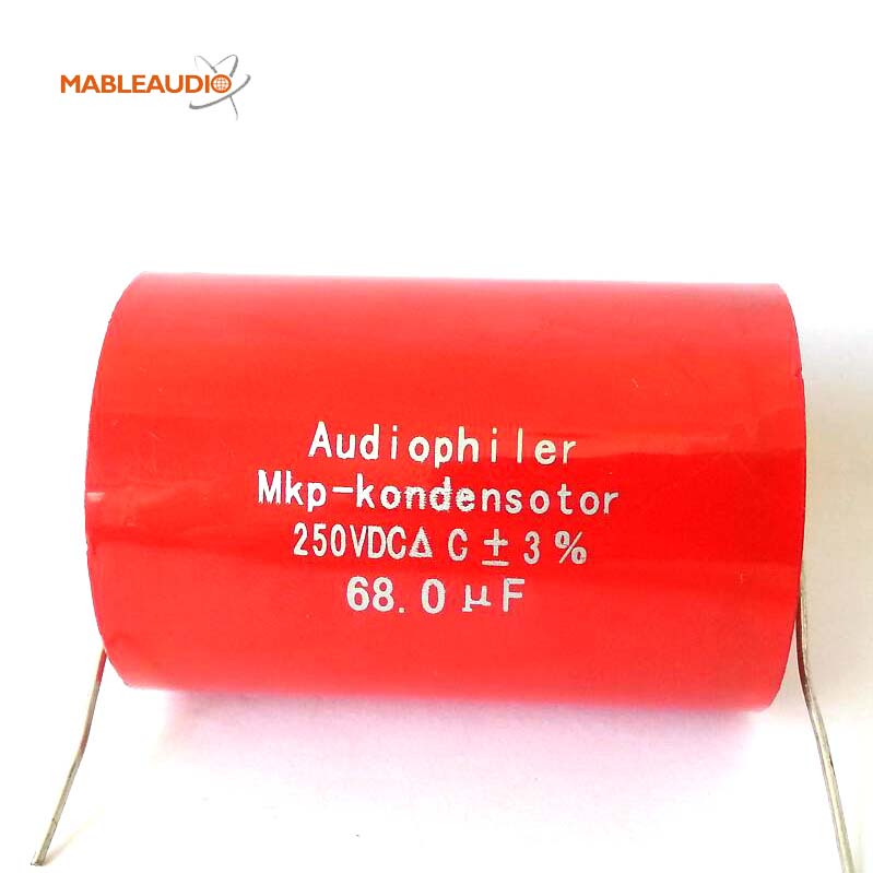 MACM0024 MKP Cap 250V 68UF DC metalized polypropylene film axial capacitor