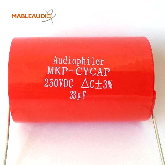 MACP0401 MKP 250V 33uf Capacitor DC metalized polypropylene film axial ...