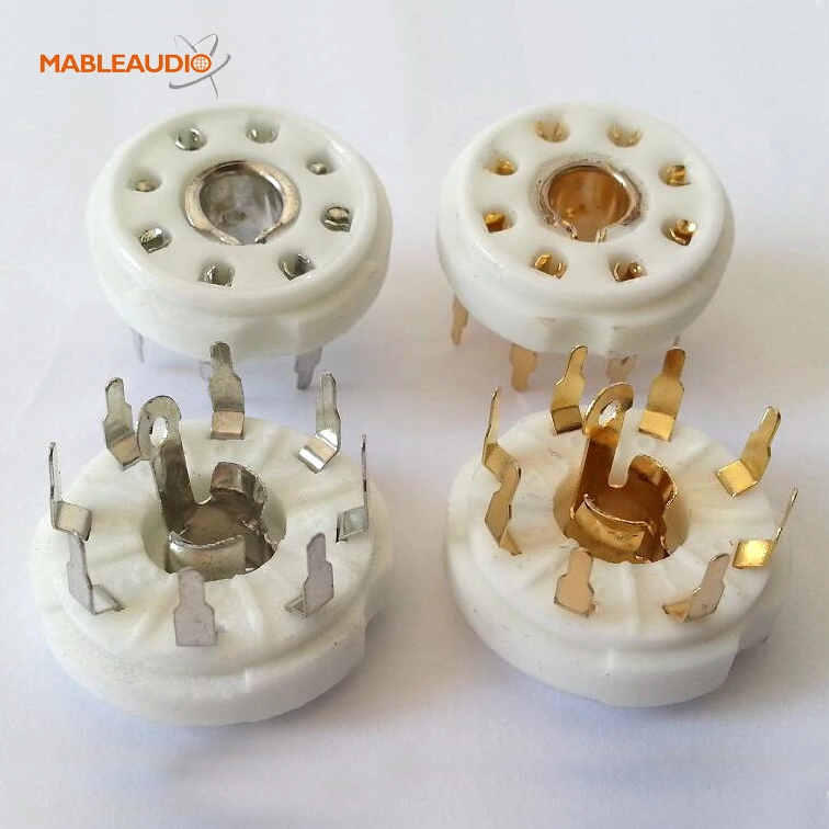 GZC8-8-Y-G 10pcs 8pins tube sockets