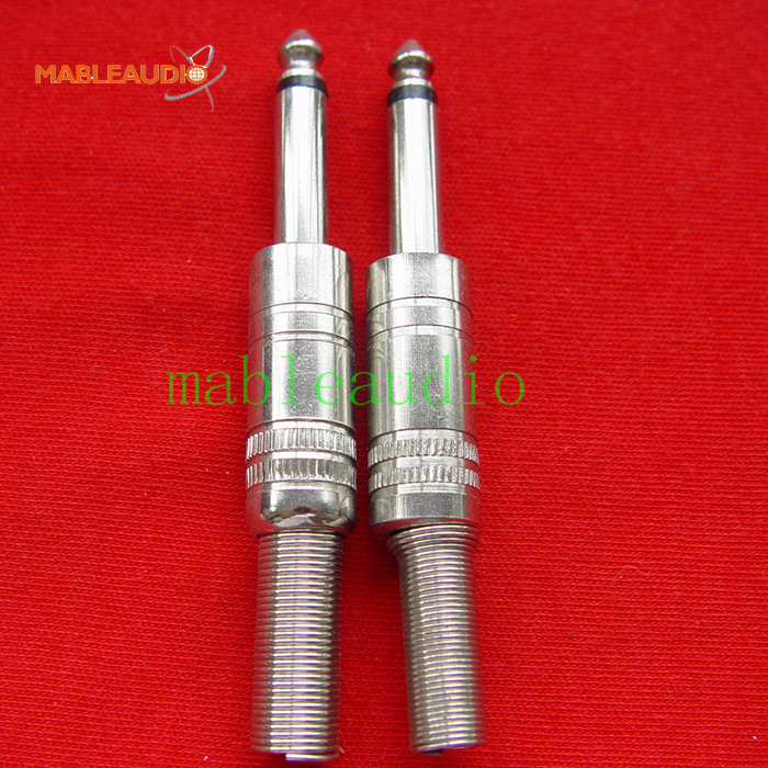 MAPL0003 10pcs mono nickle plated Plug