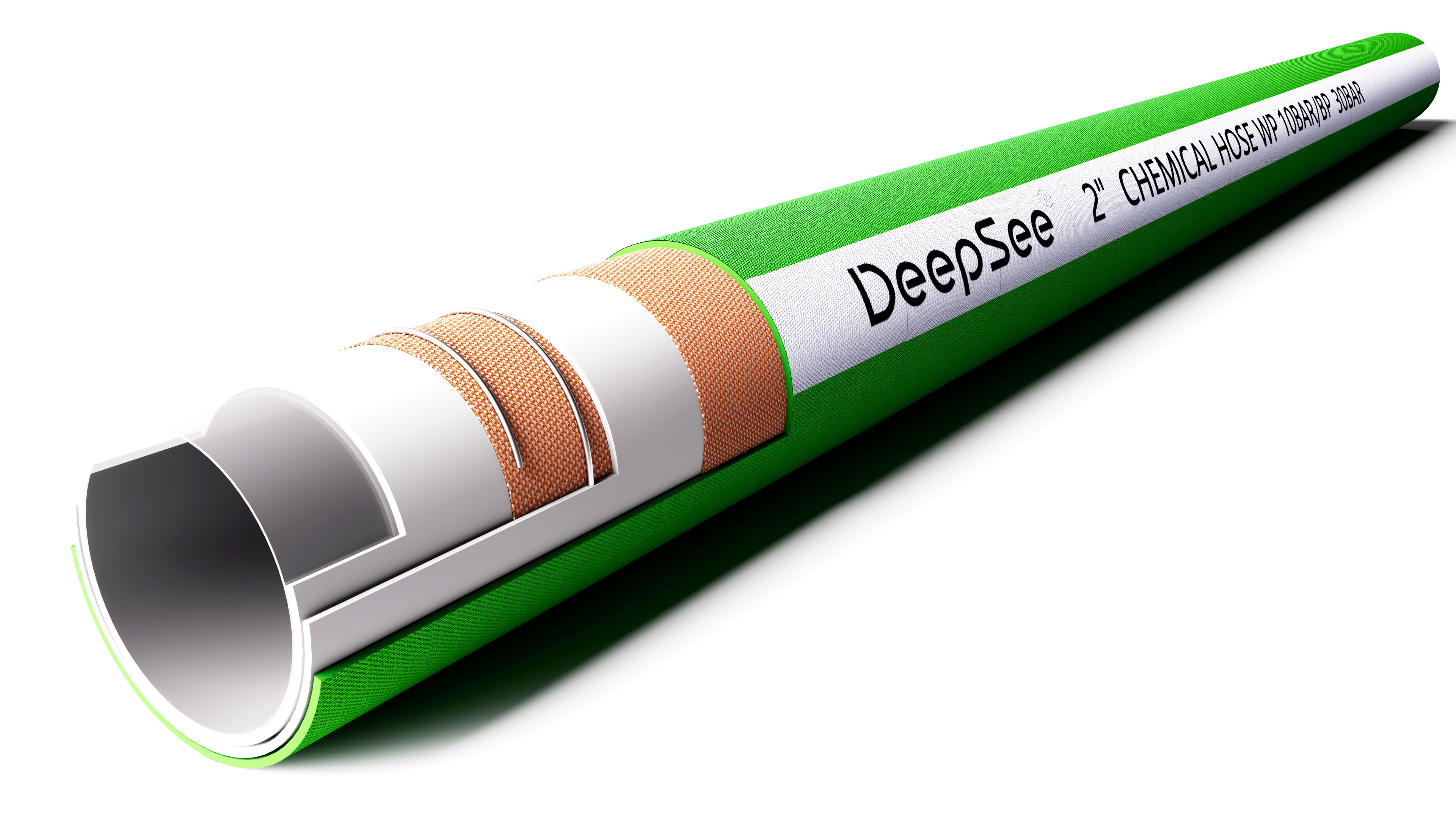 Chemical Suction & Discharge Hose | UHMWPE Hose - DeepSee