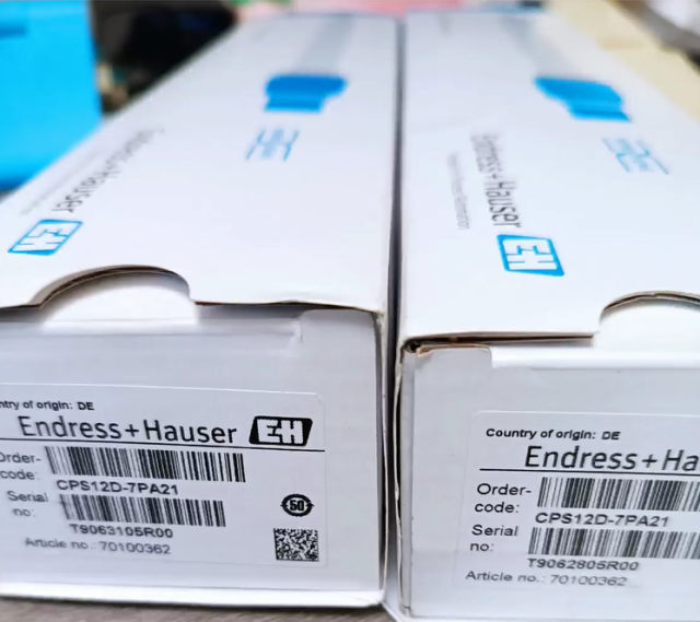 Endress+Hauser pH electrode CPS12D-7PA21