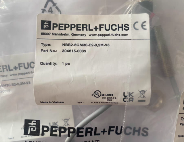 Pepperl Fuchs Proximity Switch Nbb2 8gm30 E2 0 2m V3