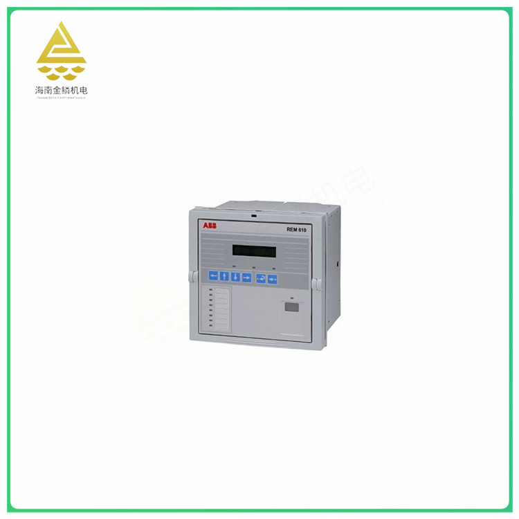 REM610 motor protection relay Has four analog input channels