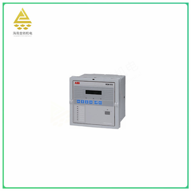 REM610 motor protection relay Has four analog input channels