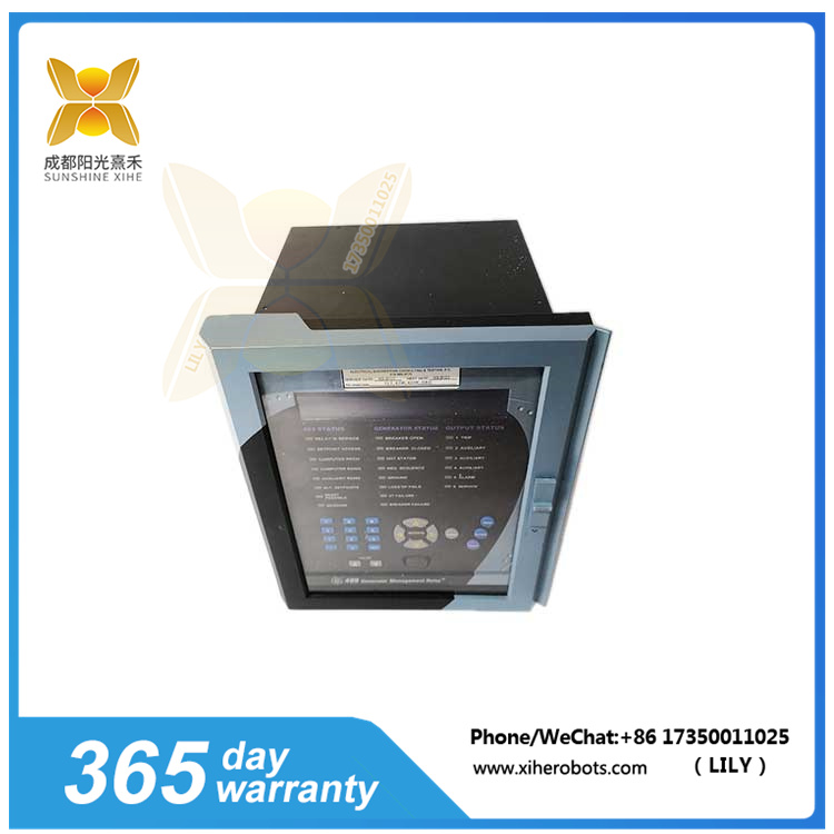 SR489-P5-HI-A20-E Generator management relay.