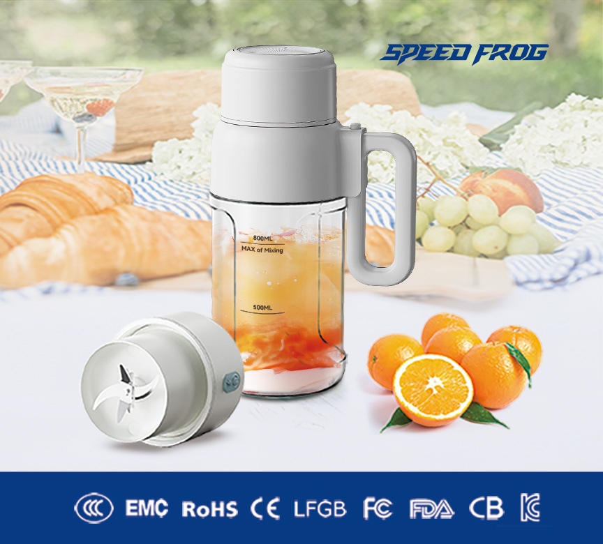 1000ml Portable Blender Type-C Fast Charging Juicer IPX6 Waterproof Wholesale/ OEM/ ODM