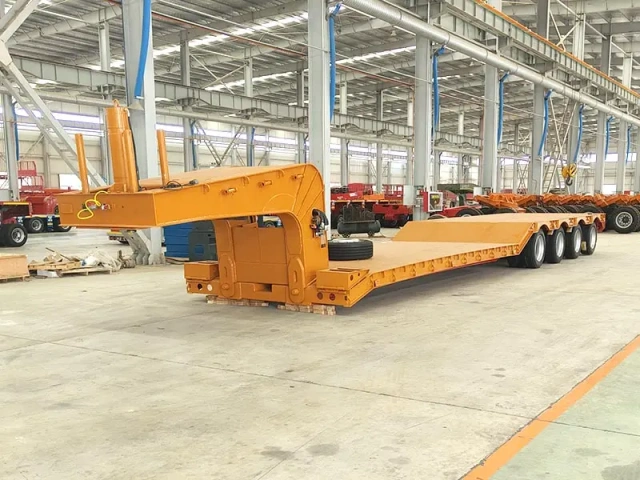 Detachable Lowboy Trailer | Front loading lowbed trailer | Detachable ...