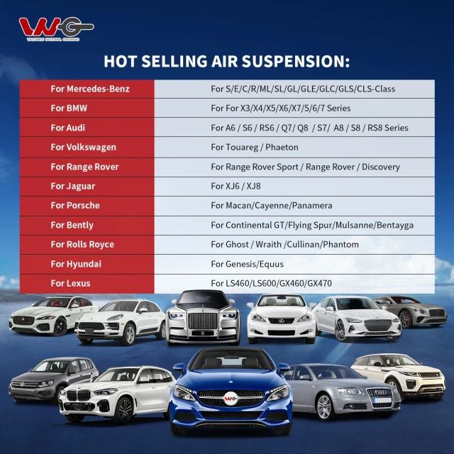 Rear Air Suspension Spring for Porsche Macan 95B oe 95B616001A