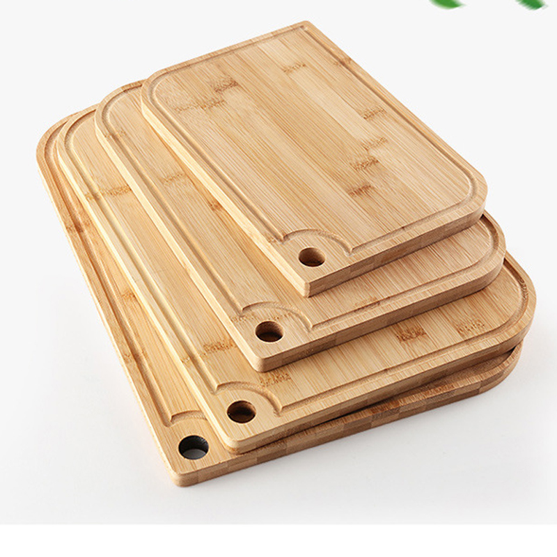 Totally Bamboo 4-Piece Bamboo Cutting Board Set