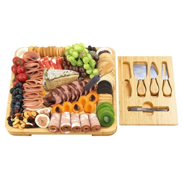 Cheese Board Set with Serving Utensils