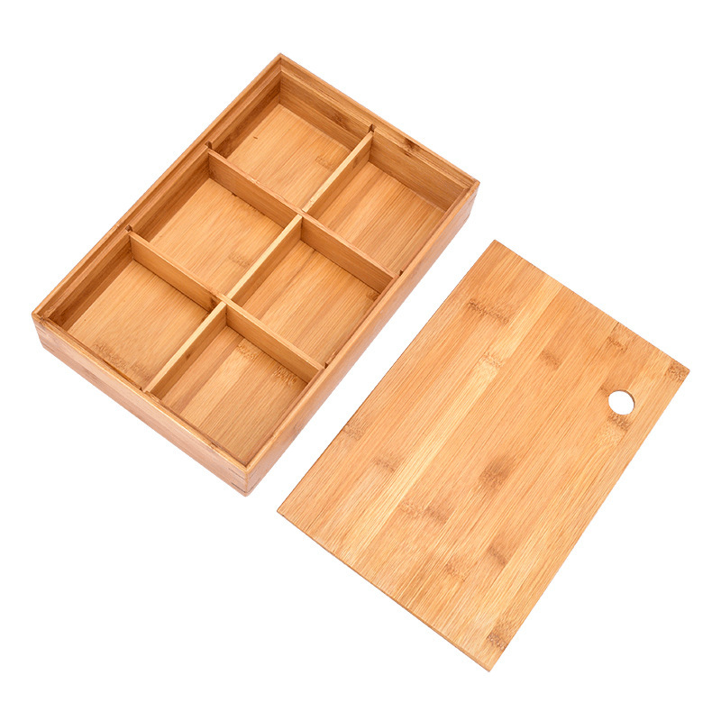 Bamboo Storage Box with Lid