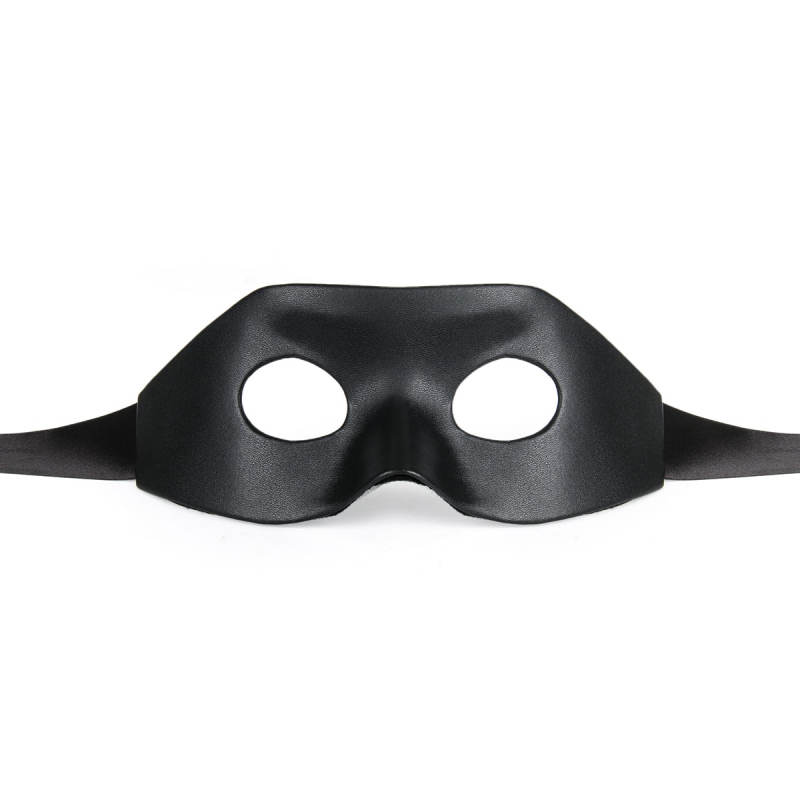 Zorro Cosplay Mask Handmade Faux Leather Props