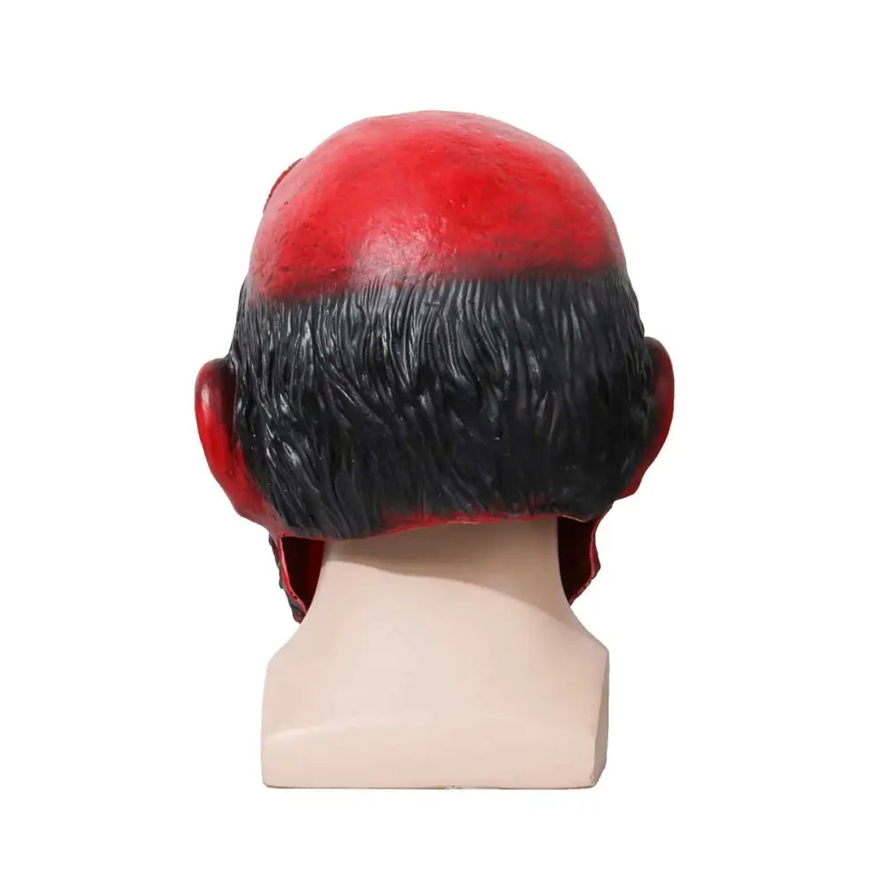 Hellboy Mask Latex Halloween Costume Props (Ready To Ship)