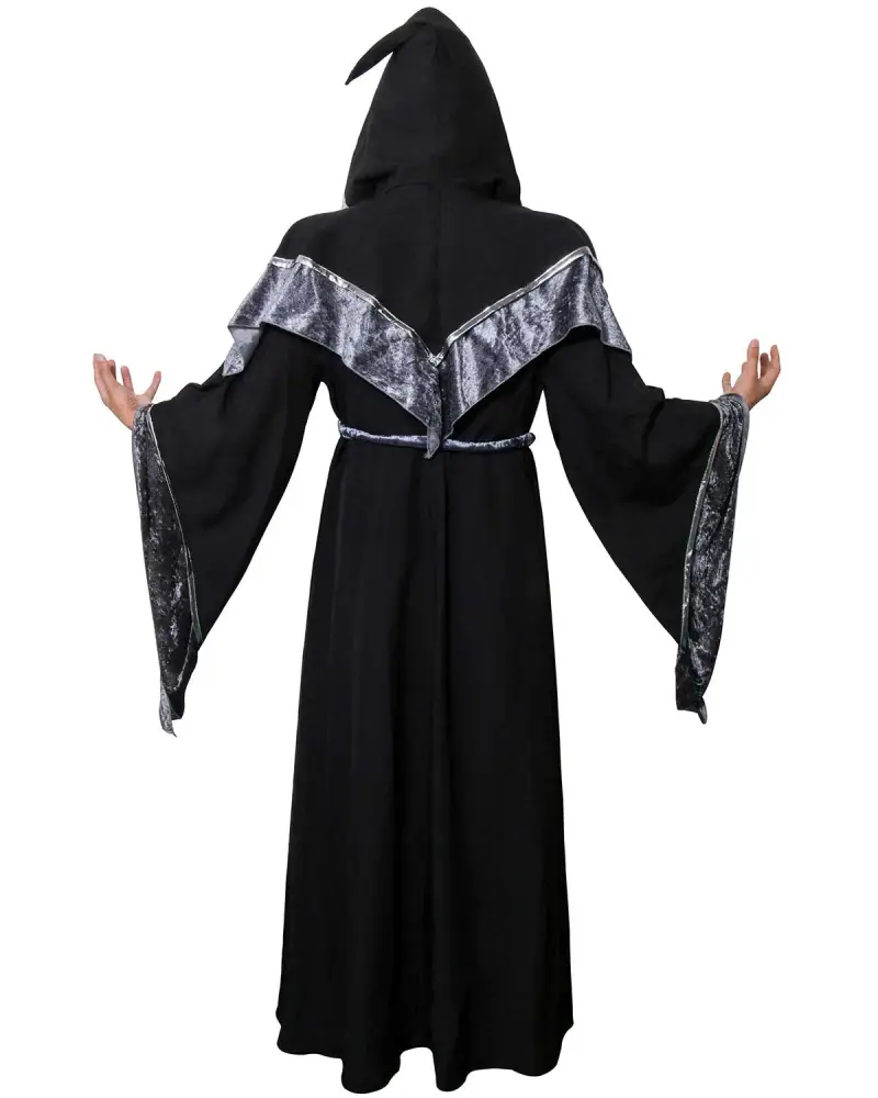 Dark Magician Medieval Cosplay Robes Men's Sorcerer Costumes Wizard ...