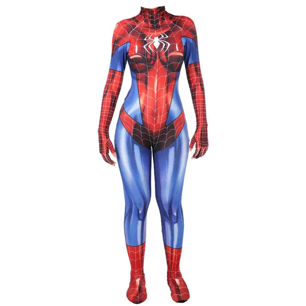 MJ Mary Jane Spiderman Superheroine Cosplay Costume