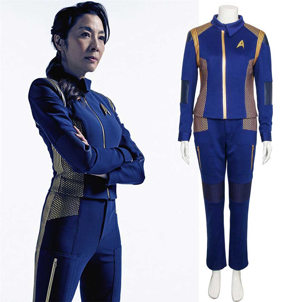 Star Trek Discovery Captain Georgiou Commander Cosplay Uniform