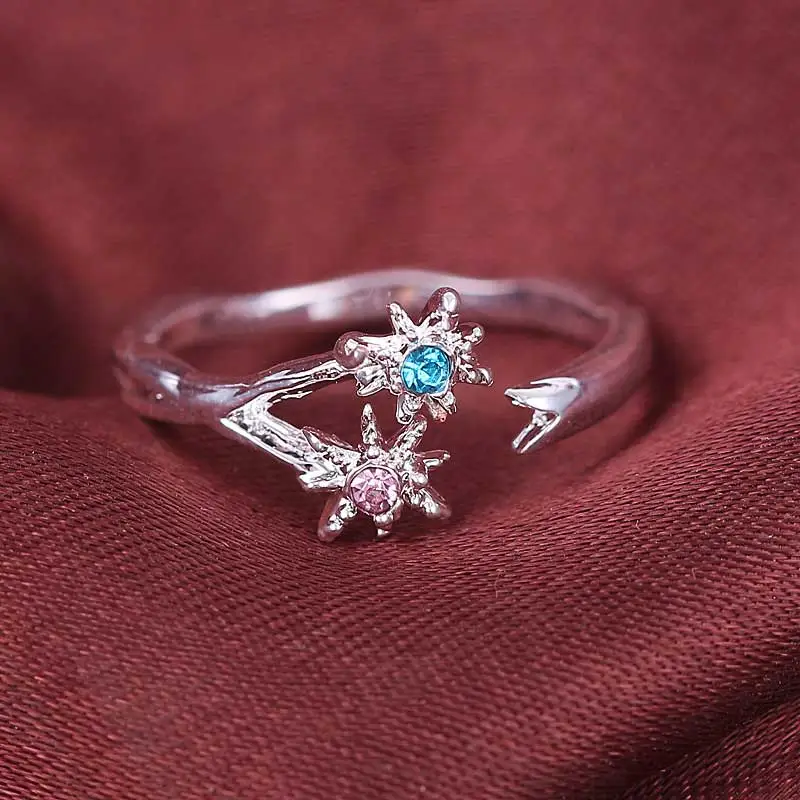 Anime Your Name Miyamizu Mitsuha Ring With Rhinestone