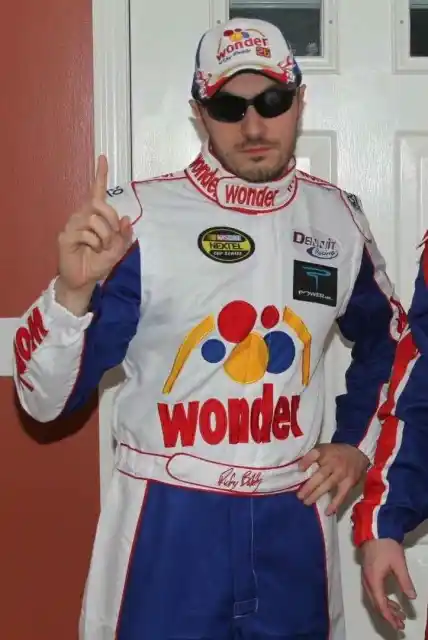 Deluxe Ricky Bobby Nascar Cosplay Costume Talladega Nights Wonder Bread ...