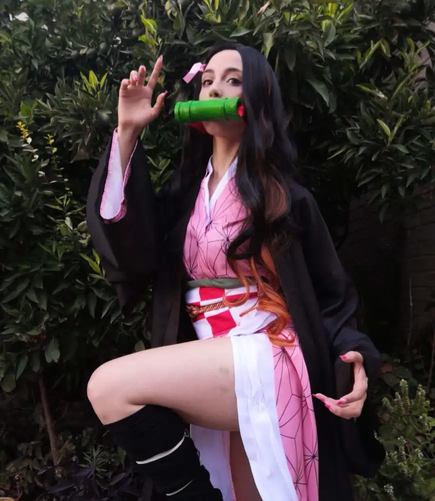 Adults Demon Slayer Kimetsu no Yaiba Nezuko Kamado Women Kimono ...
