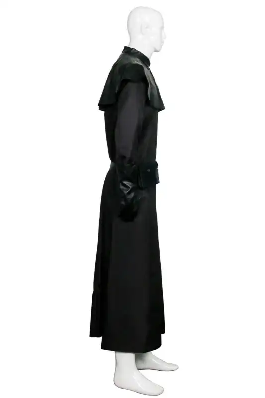 Plague Doctor Halloween Cosplay Costume Medieval Steampunk Black Robe ...
