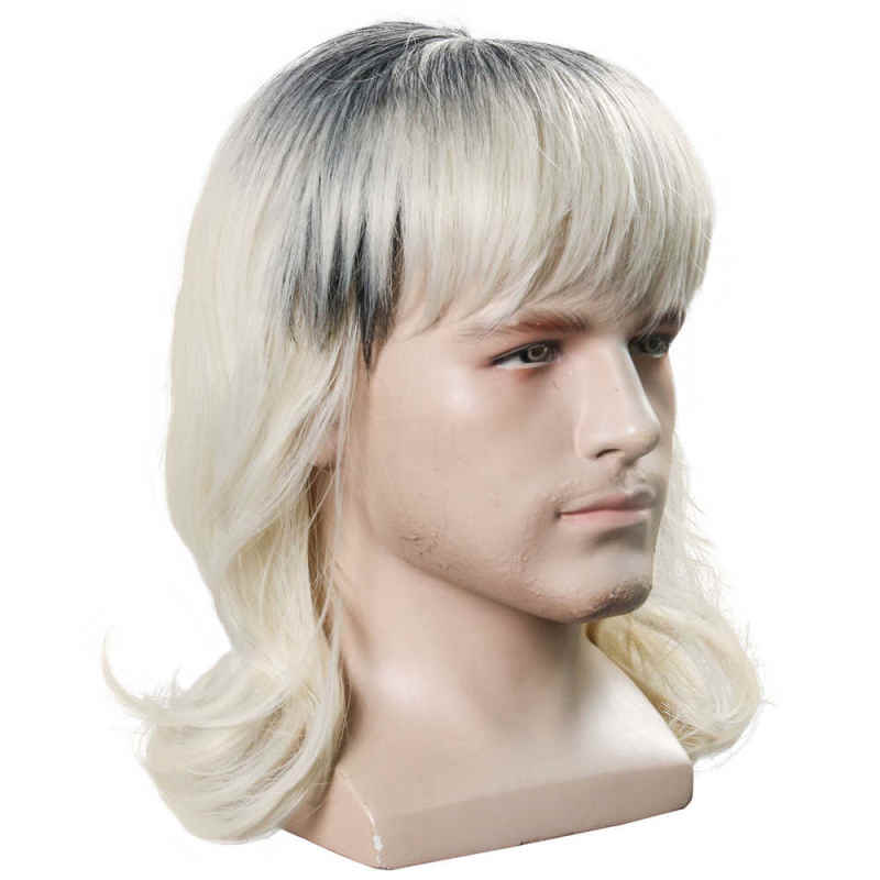 Tiger King Joe Exotic Trainer Halloween Cosplay Costume Wig Hair