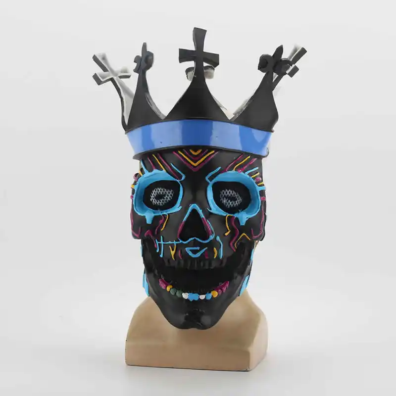 Watch Dogs 3 Legion Ded Coronet Skull Latex Face Mask