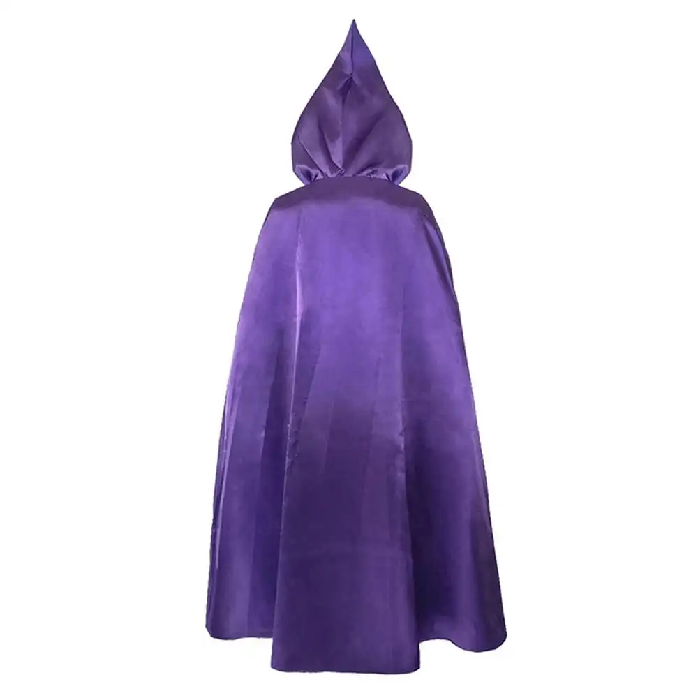 Teen Titans Raven Costume Women Teenager Halloween Superhero Cosplay Cloak