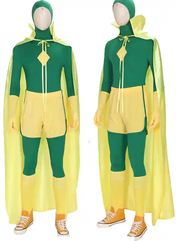 Adult WandaVision Superhero Vision Cosplay Costume