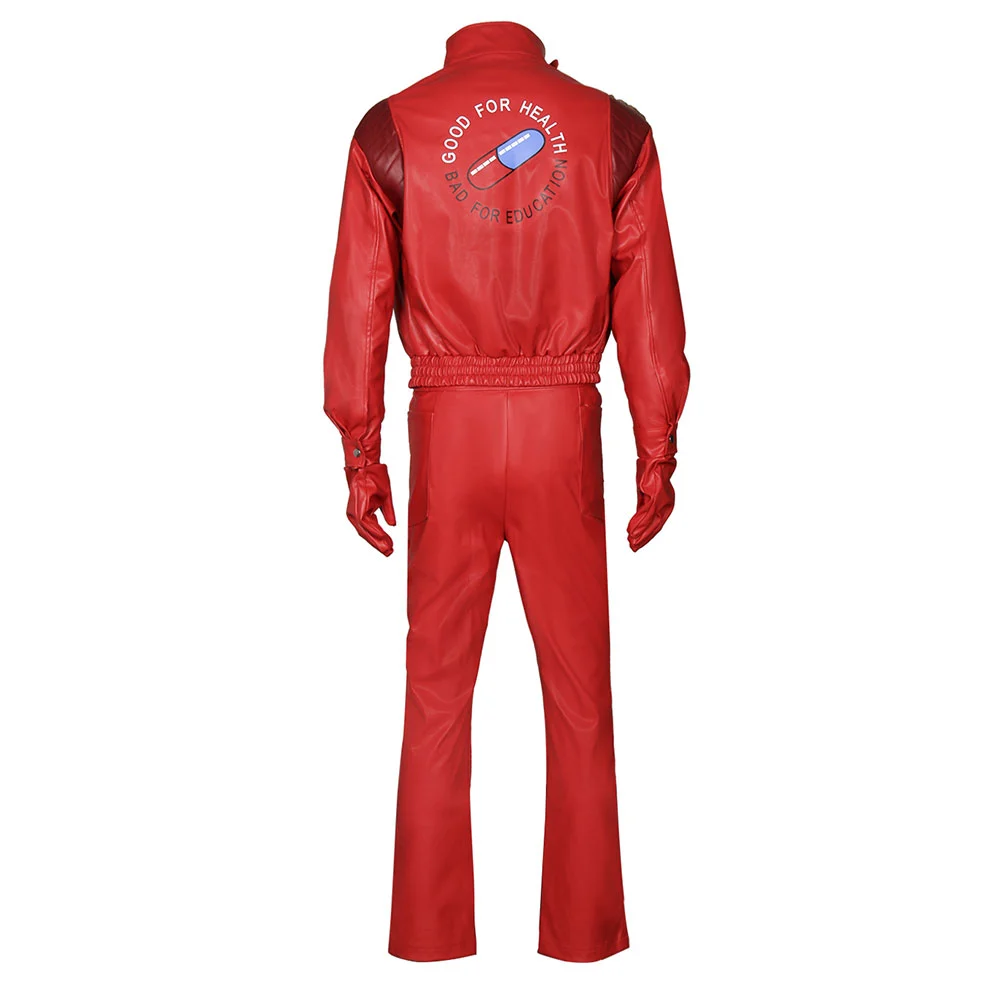 Cyberpunk Akira Shotaro Kaneda Costume Leather Cosplay Jacket Trousers ...