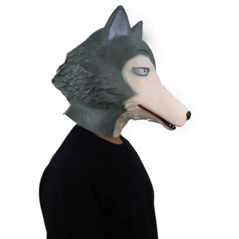 Beastars Legoshi Wolf boy Mask Halloween Legosi Cosplay Props