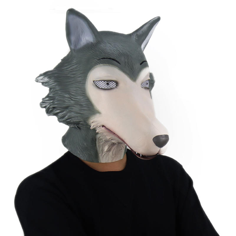 Beastars Legoshi Wolf boy Mask Halloween Legosi Cosplay Props