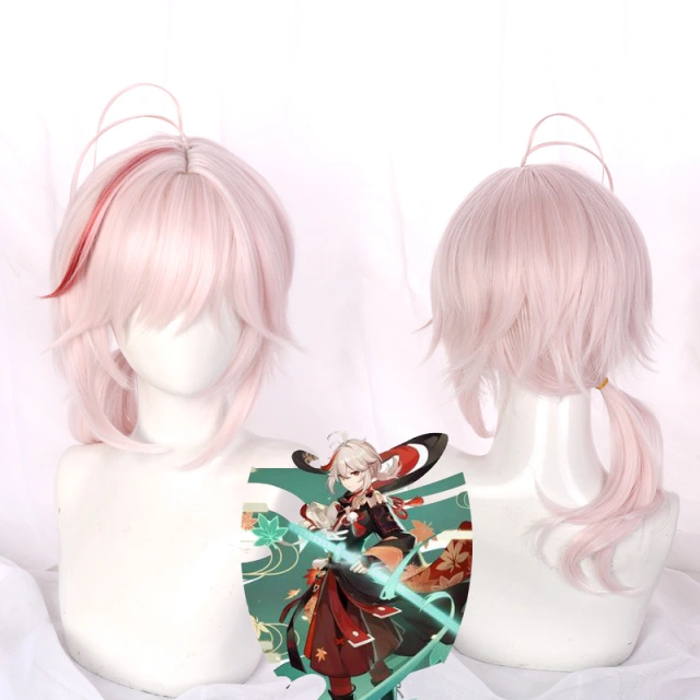 Genshin Impact Kiryu Kazuha Cosplay Wig