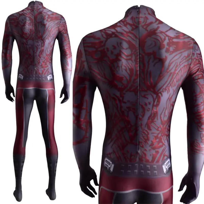 Drax the Destroyer Cosplay Costume Adult Kids Guardians of the Galaxy ...