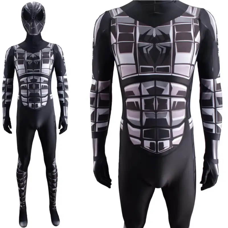 Spider-Armor MK I Suit Spider-Man PS4 Cosplay Costume Adults Kids