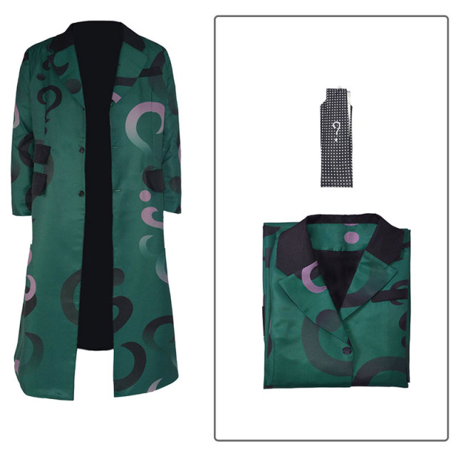 Riddler Edward Nigma Cosplay Costume Gotham Season 5