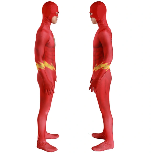 The Flash Speed Force Cosplay Costume Adult Kids