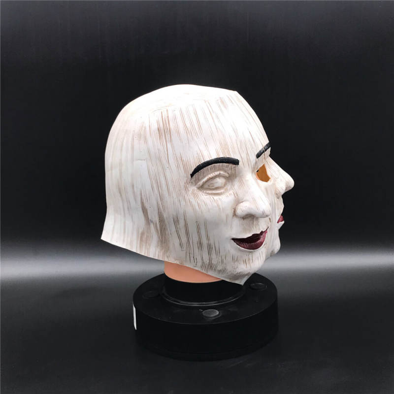 Halloween Three Faced Latex Scary Mask