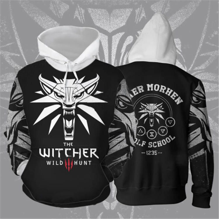 The Witcher 3 Wild Hunt Cosplay Hoodie