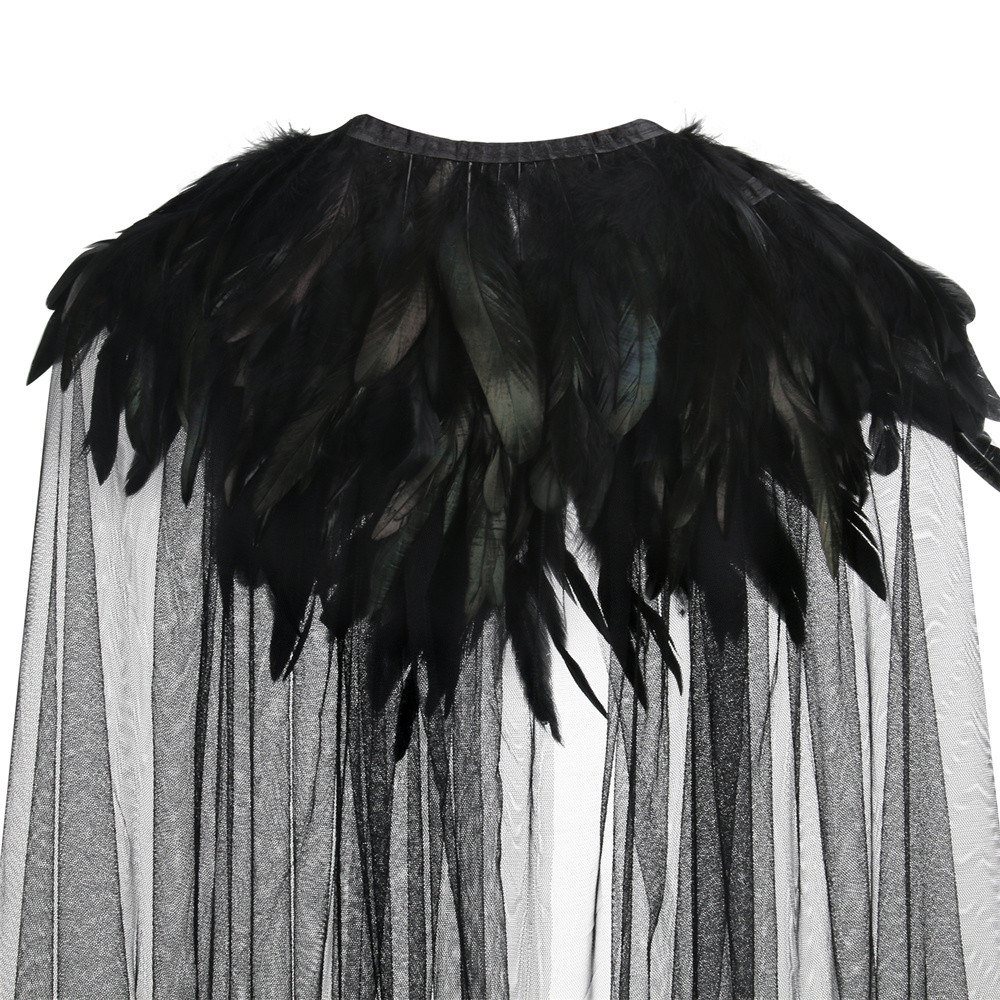 Evil Queen Witch Halloween Costume Super Villain Cosplay Cloak ...