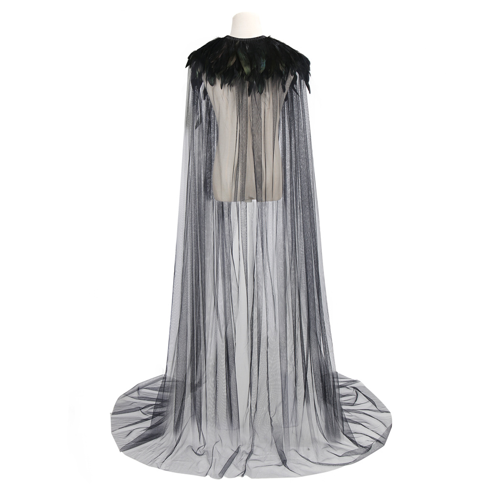 Evil Queen Witch Halloween Costume Super Villain Cosplay Cloak ...