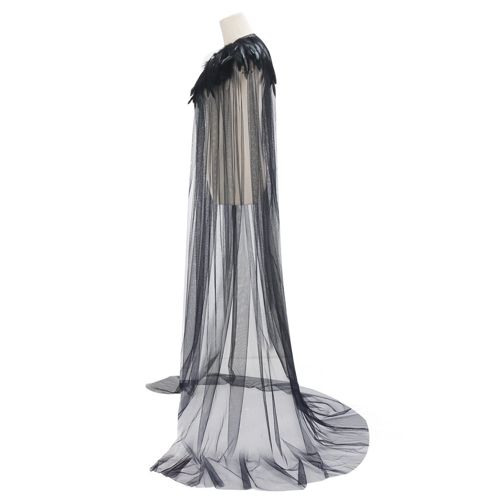 Evil Queen Witch Halloween Costume Super Villain Cosplay Cloak ...