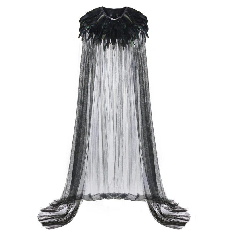Evil Queen Witch Halloween Costume Super Villain Cosplay Cloak ...