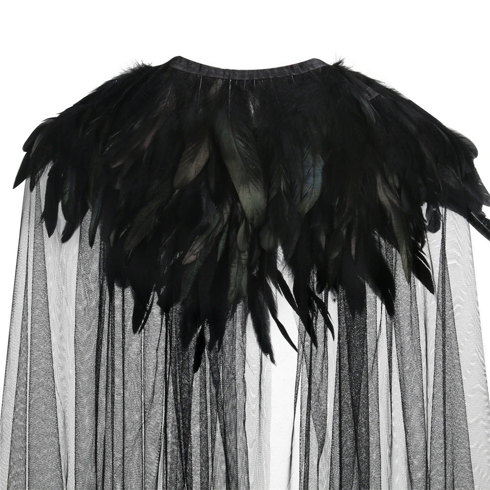 Evil Queen Witch Halloween Costume Super Villain Cosplay Cloak ...