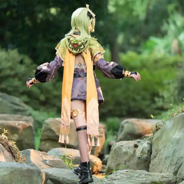 Genshin Impact Collei Halloween Cosplay Costume L XXL in Stock Takerlama